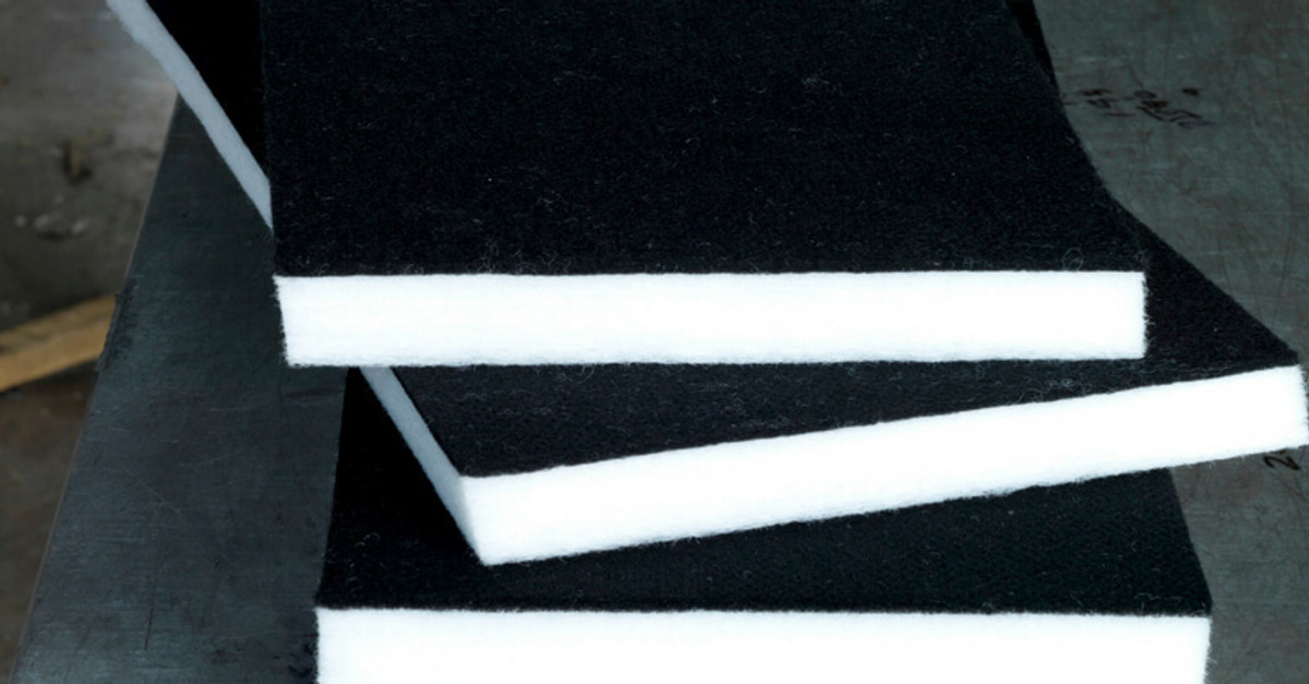 Mammoth Panel Absorber White with Black Face, Sound Insulation GST INC