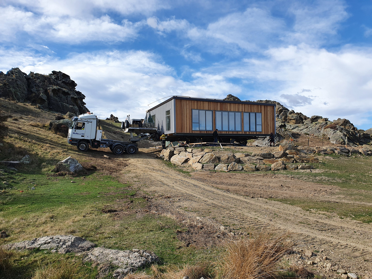 Building Relocation | McNeilly Heavy Haulage | South Island | Timaru ...