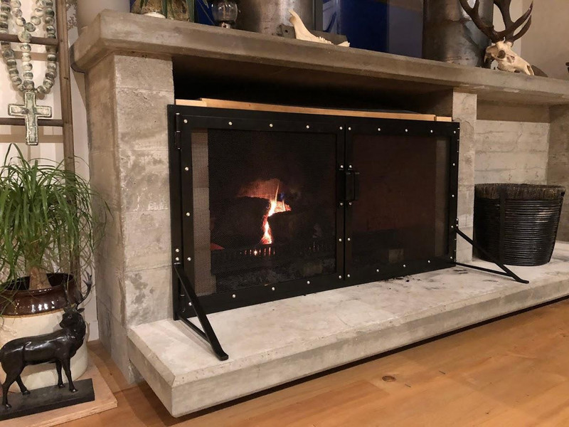 Fireguards | Otago Engineering | Products | Fire surrounds, utensils ...