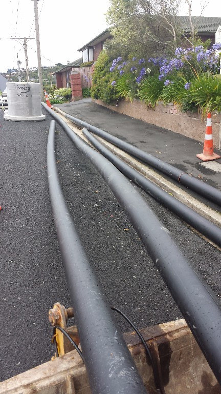 Pipe Bursting | Services | KB Contractors | Replacing pipelines in situ