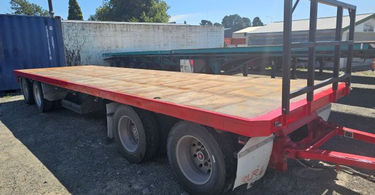 4 Axle Pull trailer