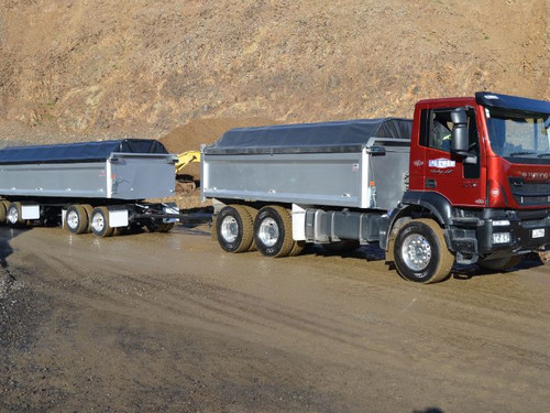 4 Axle Steel Tippers
