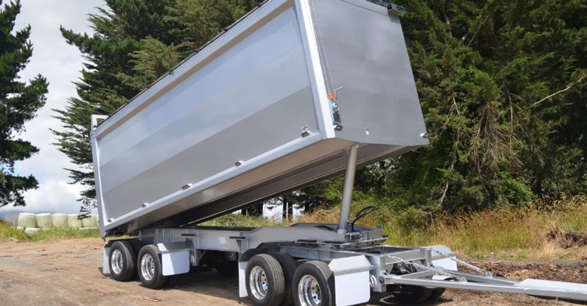 TEO Hardox 4-Axle Bulk Tipping Trailer