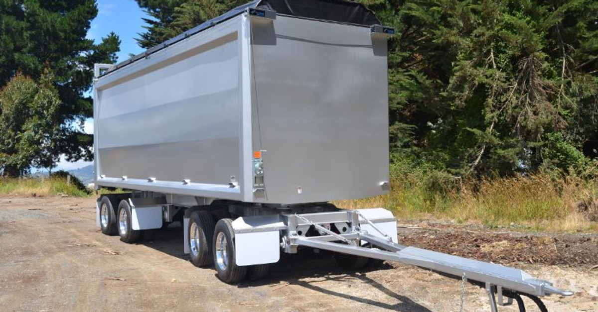 TEO Hardox 4-Axle Bulk Tipping Trailer