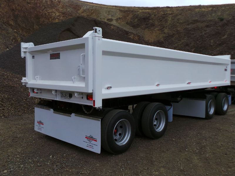 TEO Hardox 4-Axle Tipping Trailer