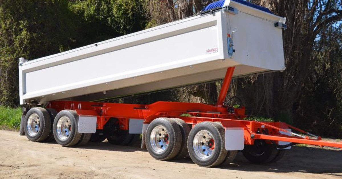 TEO Hardox 4-Axle Tipping Trailer (5)