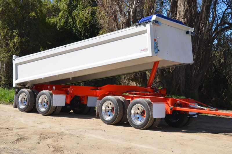 TEO Hardox 4-Axle Tipping Trailer (5)