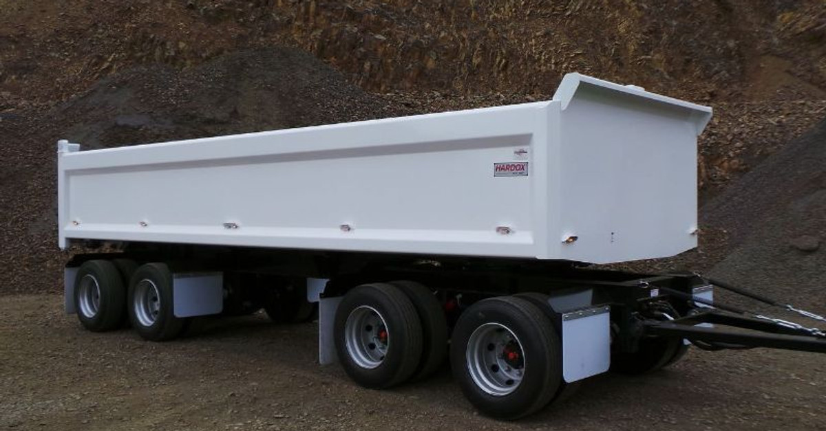 TEO Hardox 4-Axle Tipping Trailer