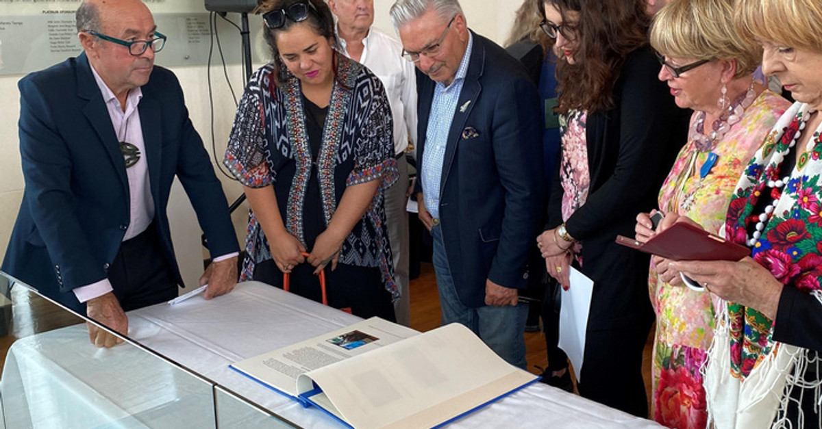 President Richard Joseph at the launch of the compilation book Otepoti ...