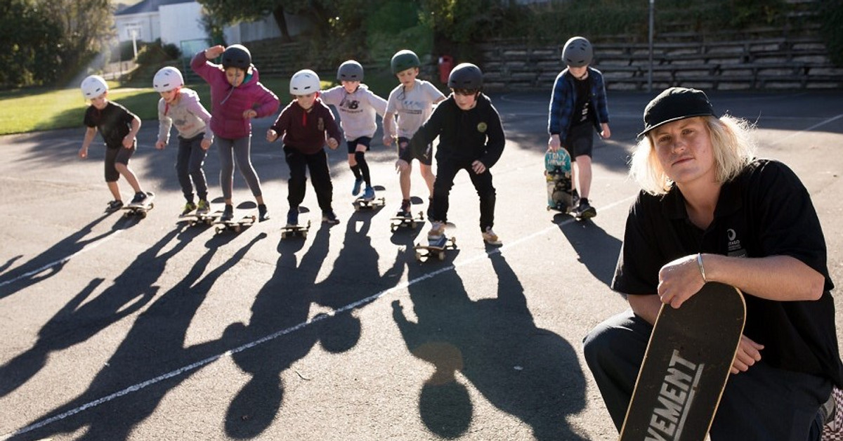 Skating at school: freedom & creativity