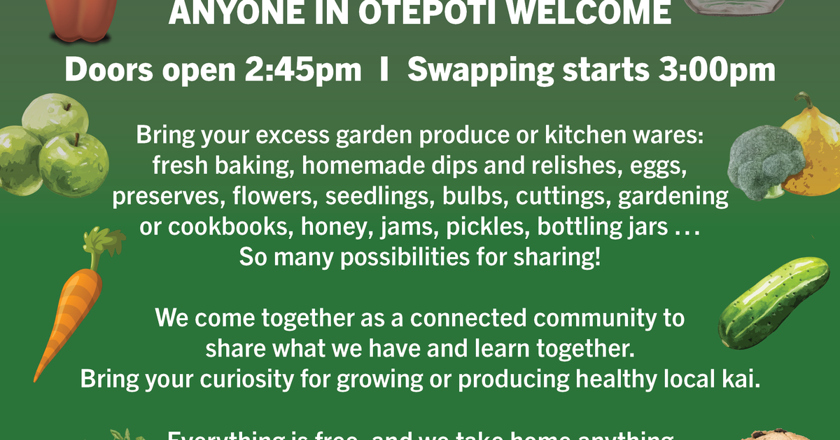 Monthly Crop Swap in the Valley