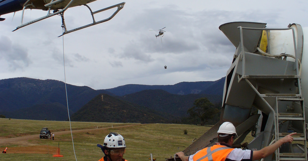 Aerial Crane Heavy Lift Helicopter Services | Helicraft Australia