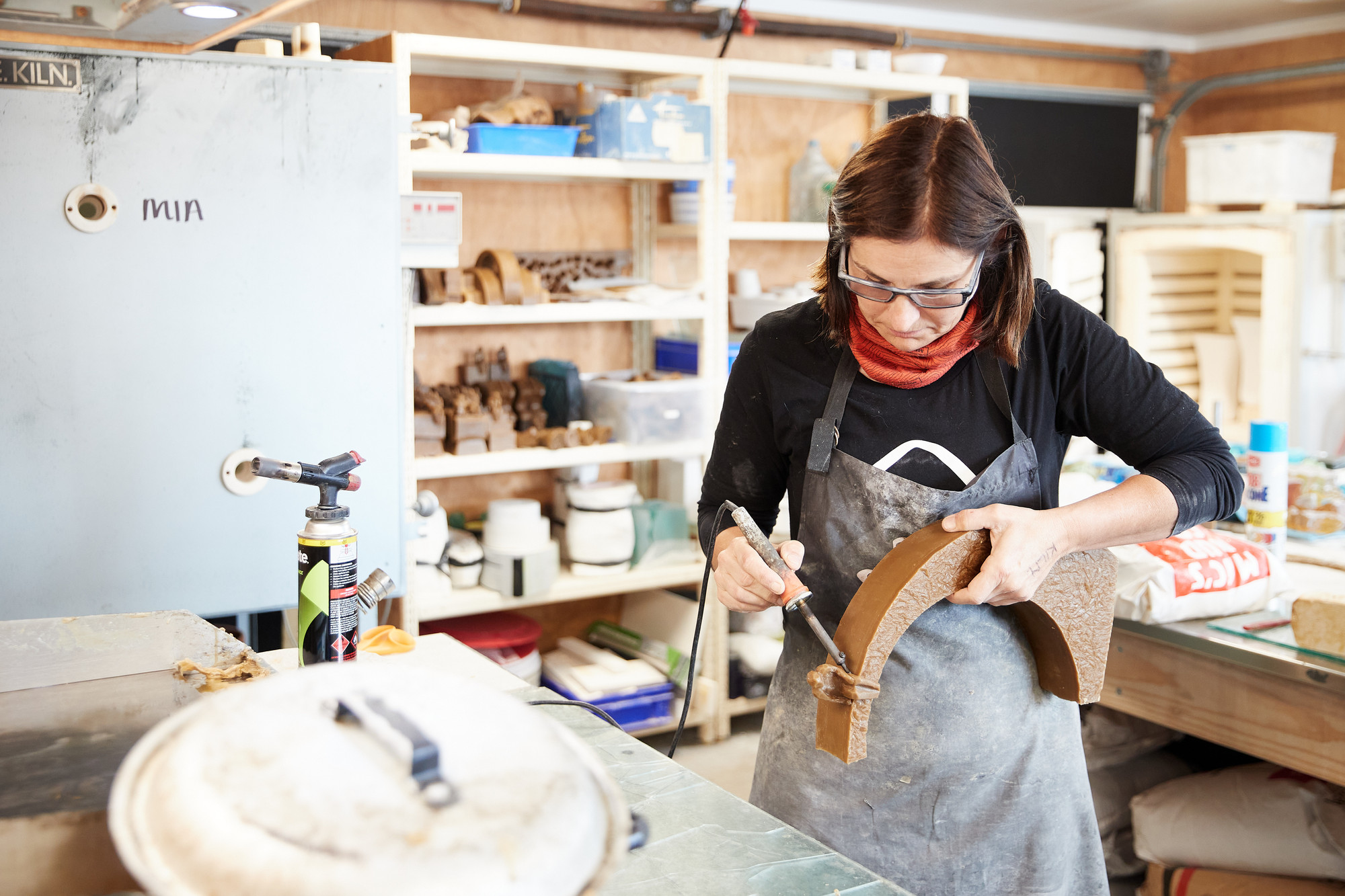 Glass Casting | Di Tocker Glass Artist | New Zealand