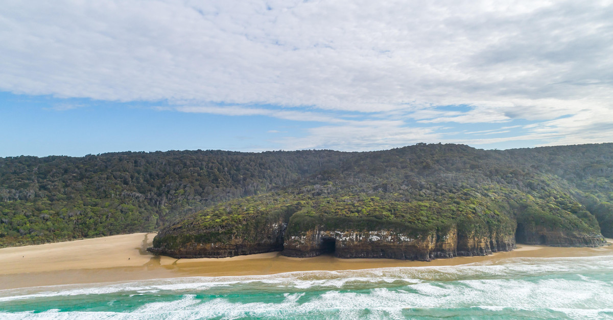 Newfoundland Caves Drone