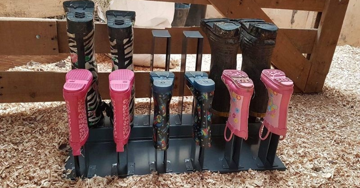 Custom Gumboot Racks – Durable, Practical, and Built to Last