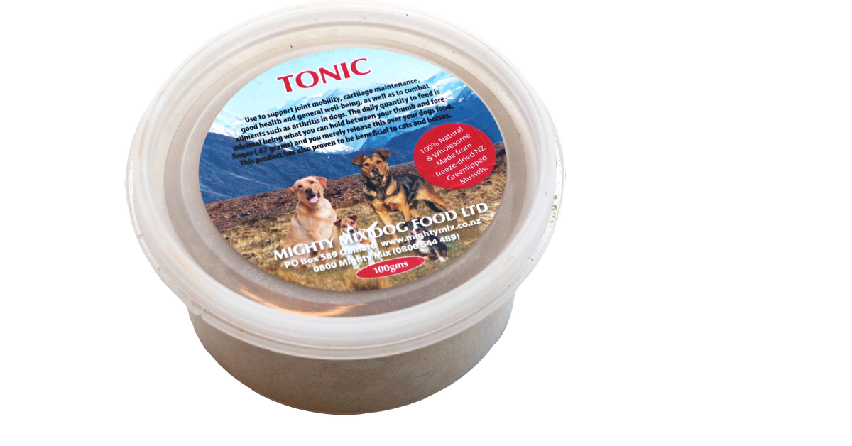 Mighty Mix Dog Food | Mighty Mix Mussel Tonic | Ideal for cats, dogs ...