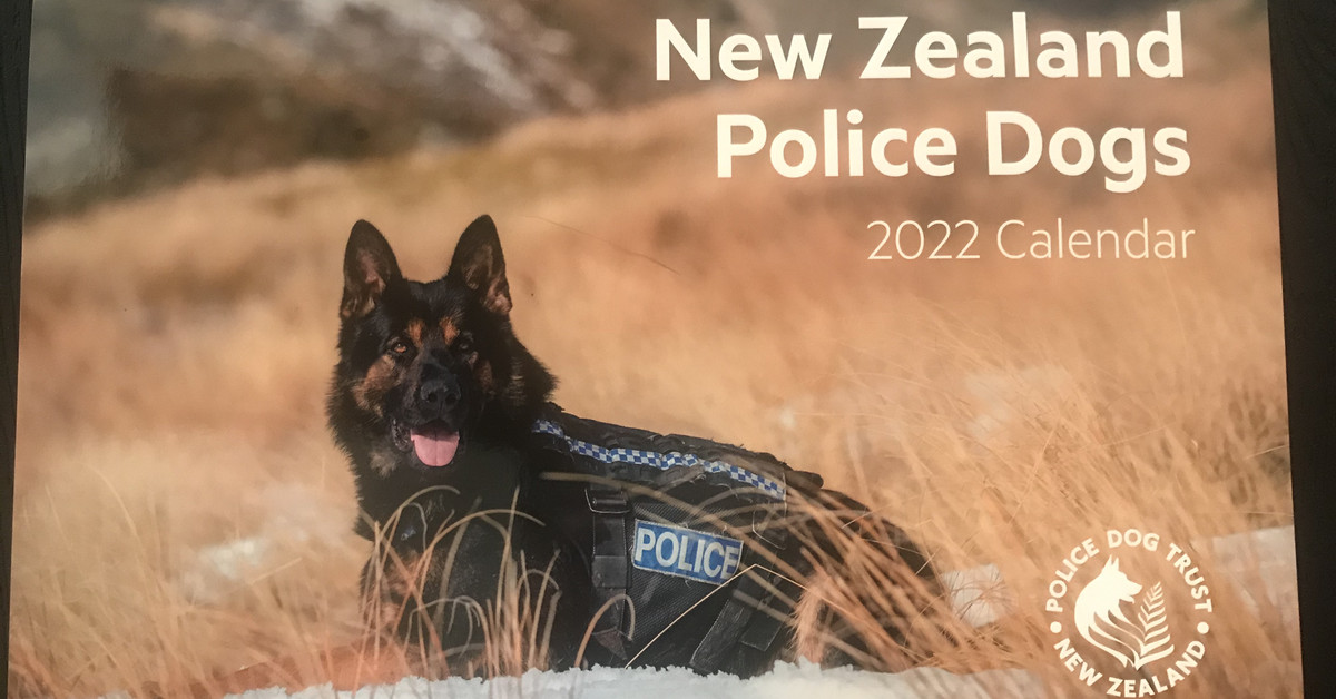 NZ Police Dogs Calendar