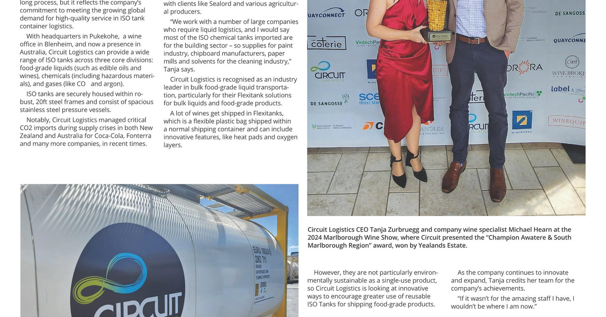 Expansion follows global success - Circuit Logistics Ltd