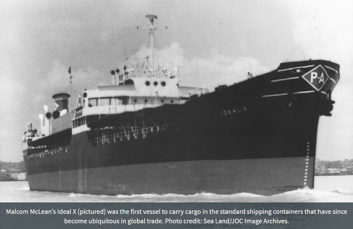 65th Anniversary of the first Container Ship