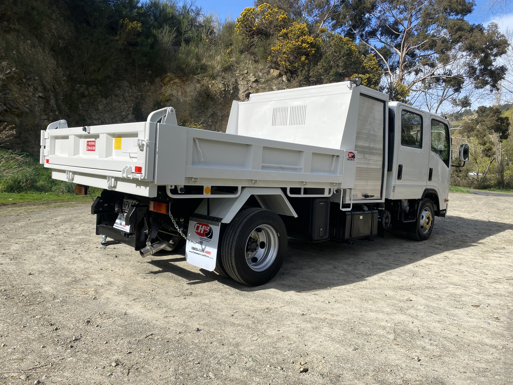 4x2 Double Cab Toolbox Tippers